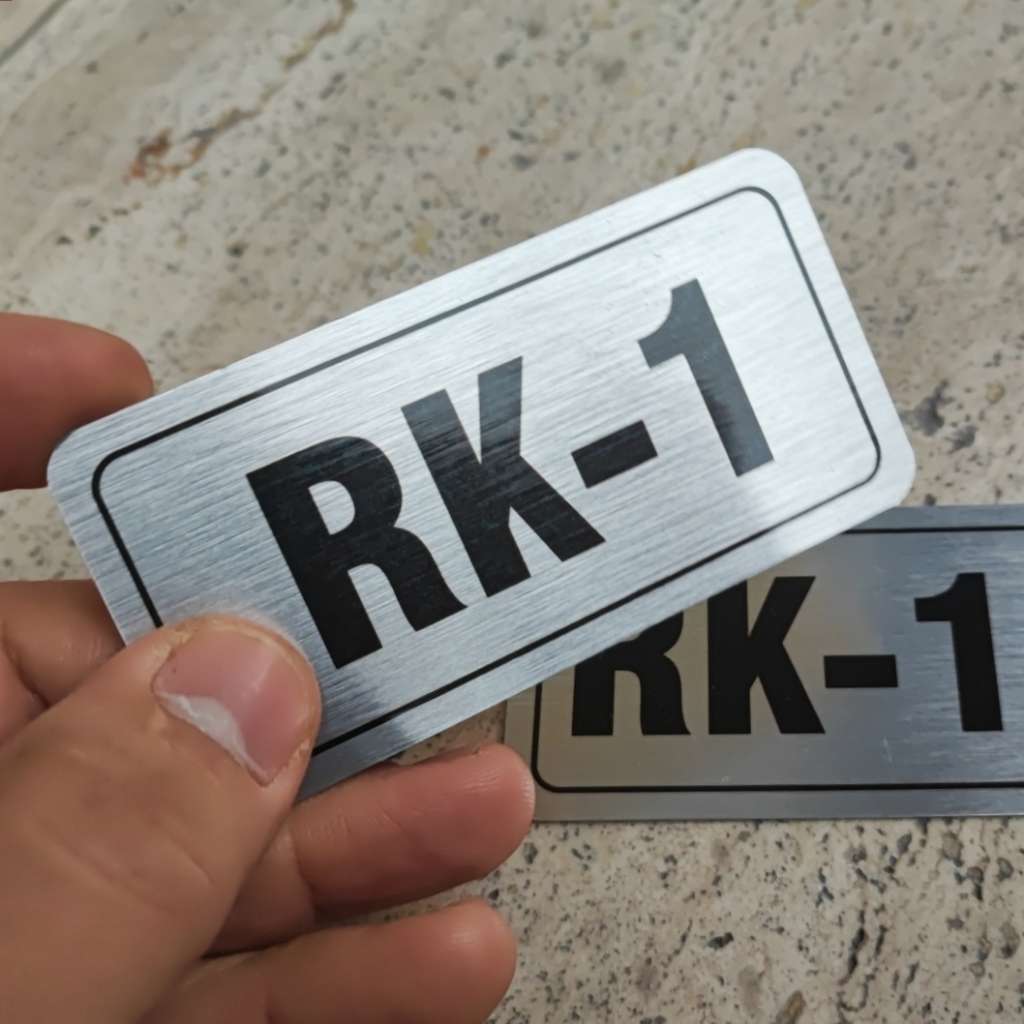 METAL RAKAM,MAKİNE,PANO ETİKETİ,MAKİNA SIRA NUMARATÖR BASKI