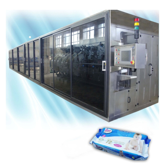 ISLAK MENDİL HAVLU ÜRETİM HATTI PAKETLEME MAKİNASI