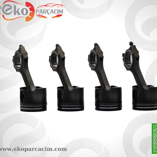 BMW M47 84MM PİSTON VE PİSTON KOLU ORİJİNAL