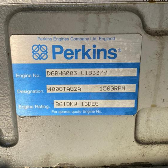 PERKİNS 4008TAG2A 1100 KVA KABİNLİ JENERATÖRLER