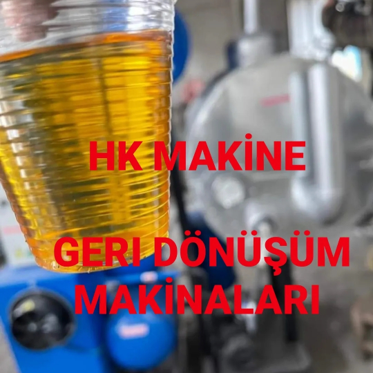 ATIK YAG GERİ DÖNÜŞÜM MAKİNASI