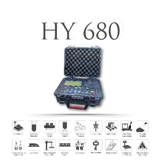 HY 680 KABLOSUZ TARTIM İNDİKATÖRÜ