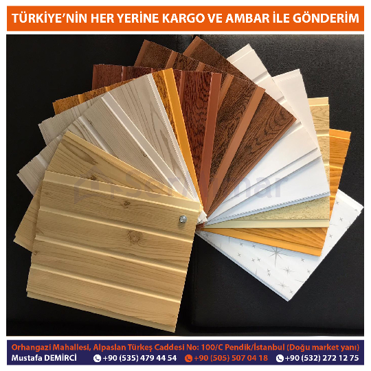 PVC LAMBİRİ DUVAR VE TAVAN KAPLAMA PLASTİK LAMBİRİ
